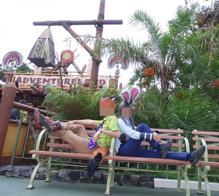 Dハロ（ディズニーハロウィン）ズートピア ジュディ＆ニック仮装！シンデレラ城前＆アドベンチャーランド撮影レポ - ひよこファミリー